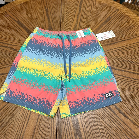 Saxx | Shorts | New Wtags Lined Saxx Multi Colored Shorts | Poshmark